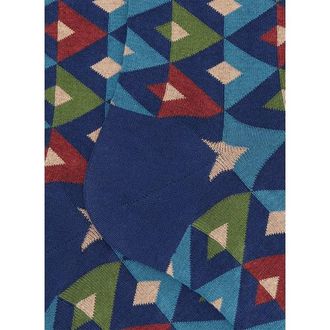 Dor&eacute; Dor&eacute; Chaussettes mi-hautes &agrave; motifs en coton m&eacute;lang&eacute;