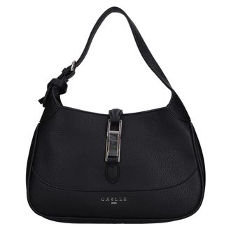 Ga&euml;lle Paris Schultertasche aus Kunstleder - - Bags - Damen - Schwarzk - ONE SIZE