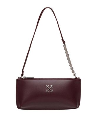 Off-white Schultertasche - Dunkelrot