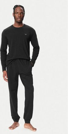 Emporio Armani Pyjama EM000616 AF25026 UC001 Schwarz Regular Fit