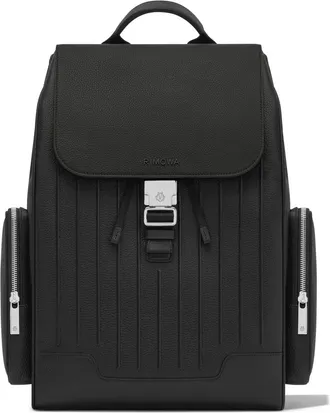 Rimowa Never Still - Leder Rucksack Large in Schwarz