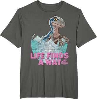 Jurassic Park Life Finds a Way T-Shirt