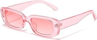 Generic Lunettes De Soleil For Hommes &Agrave; Monture Fine, For Femmes For Les Activit&eacute;s Plein Air, Vacances Et Le Sport(Pink)