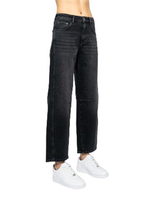 Mavi Damen Leila W/Cut Jeans, Dark Smoke 90s, 29/28