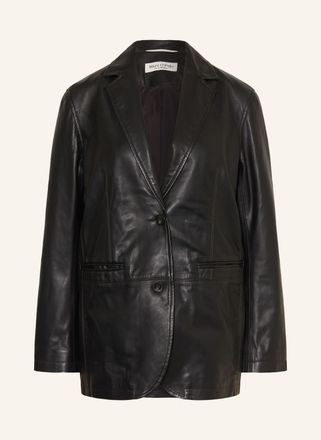 Marc O'Polo Marc Opolo Lederblazer schwarz