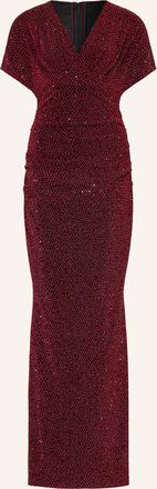 Talbot Runhof Talbot Runhof Abendkleid Aus Jersey Mit Schmucksteinen pink
