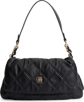 Tommy Hilfiger Umh&auml;ngetasche Quilted TH Monogram Shoulder