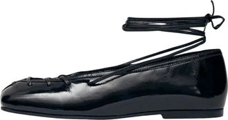 Alohas Alohas, Femme, Chaussures, Noir, Taille: 36 EU Bumi Onix Leather Ballerina