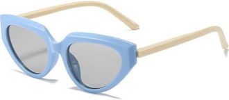 Generic Lunettes de soleil rétro hip-hop design oeil de chat 2025 pour hommes et femmes photographie de rue vacances en plein air plage (couleur : D, taille :