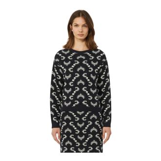 Max Mara Femme, Pulls, Multicolore, Taille: 46 FR Tricots ras du cou