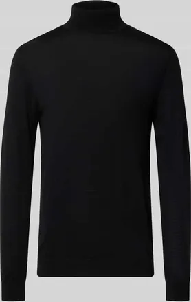Matinique Slim Fit Rollkragenpullover aus reiner Baumwolle
