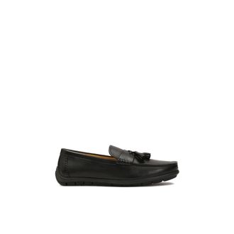 Kazar Schwarze Leder-Mokassins mit Holzpantoffeln - - Shoes - Herren - Schwarzk - 40 EU