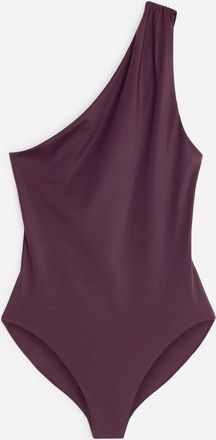 Arket One-Shoulder-Badeanzug -Rot