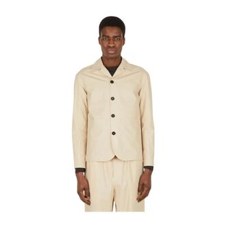Meta Campania Collective Julian Jacke - Bio-Baumwolle Popeline Gewebe - - Jackets - Herren - Beige - M