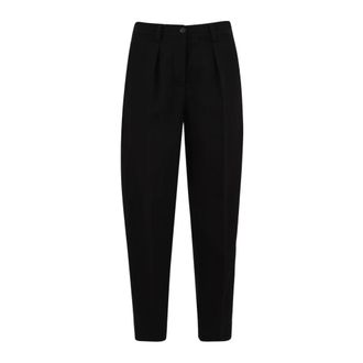 Aspesi Gerade geschnittene Hose - - Trousers - Damen - Schwarzk - XS