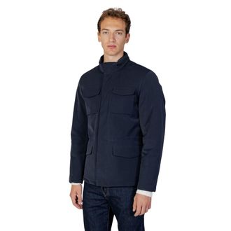 Aquascutum Active Marineblaue Feldjacke