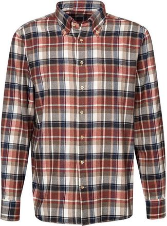 Stenströms Herren Hemd rot kariert