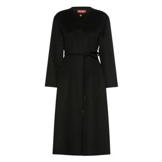 Max Mara Fiacre Coat - - Coats - Damen - Schwarzk - 2XS