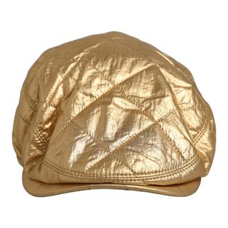 Dolce & Gabbana Femme, Accessoires, Jaune, Taille: ONE Size Casquette Gavroche