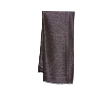 Elisabetta Franchi Quadratisches Tuch mit Lurex - - Accessories - Damen - Braun - ONE SIZE