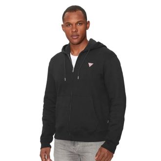 Guess Stilvolle Zip-Jacken - - Sweatshirts & Hoodies - Herren - Schwarzk - XL