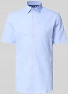Jake*s Slim Fit Business-Hemd mit Kentkragen
