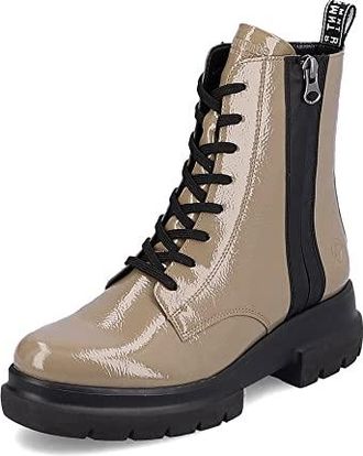 Remonte Femme Bottines D8975, Dame Bottines &agrave; Lacets,Semelle int&eacute;rieure Amovible,Chukka Boot,Bottes Courtes,Bottes &agrave; Lacets,Braun,39 EU / 6 UK