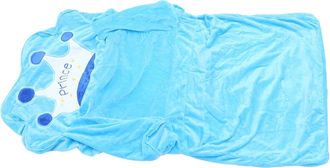 BESPORTBLE Universeller Sofabezug mit Kronenmuster Elastischer Rutschfester Couchschutz Hellblau ohne F&uuml;llung Ganzjahresbezug f&uuml;r Kinderzimmer und Babysessel