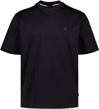 HUGO BOSS Herren T-Shirt schwarz Baumwolle