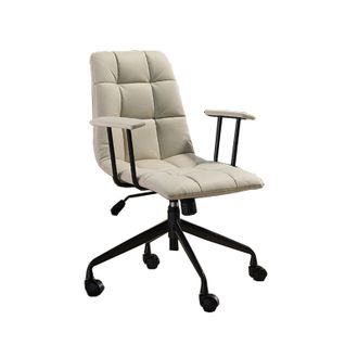 Generic B&uuml;rostuhl, H&ouml;henverstellbarer Computerstuhl Mit Fester Armlehne, Weich Und Bequem, Geeignet for Konferenz- Und Besprechungsr&auml;ume(Color3)