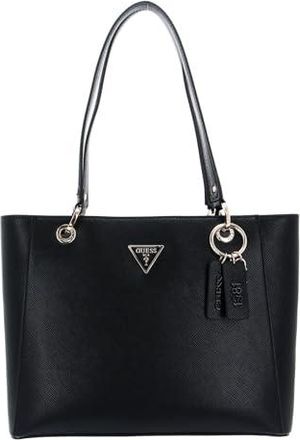 Guess Noel Tote, Bag Women, Le Noir, Taille Unique