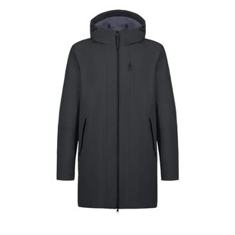 People of Shibuya Homme, Manteaux, Noir, Taille: XL Parka Technique &agrave; Capuche en Softshell