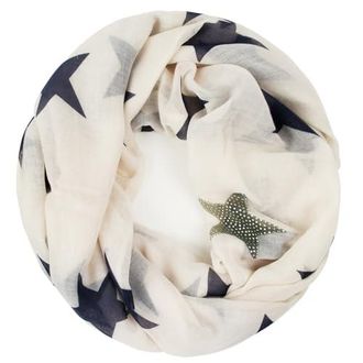 Glamexx24 oucle echarpe briquet Echarpe longue en forme d&eacute;toile tube &eacute;charpe en strass Plusieurs couleurs