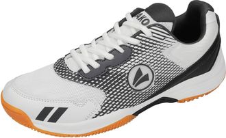 Jako Unisex J-MS AD Ace Hallenturnschuh, White/Steel Grey, 39 EU