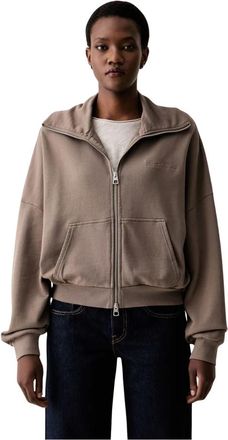Marc O'Polo Zip-through Sweatshirt - - Sweatshirts & Hoodies - Damen - Beige - S