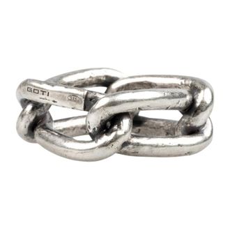Goti Homme, Accessoires, Gris, Taille: 64 MM Chain Ring