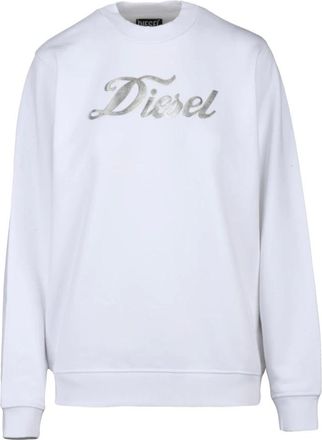 Diesel Femme, Sweatshirts et sweats &agrave; capuche, Blanc, Taille: 44 FR SweaT-shirts