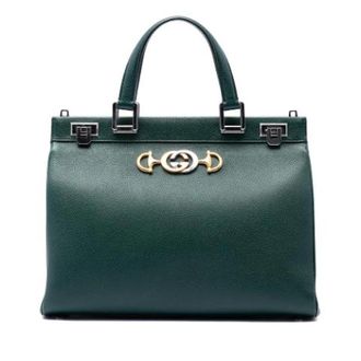Gucci Sac &agrave; main Zumi Pre-owned - Femme - Pre-owned - Vert - Taille: ONE Size