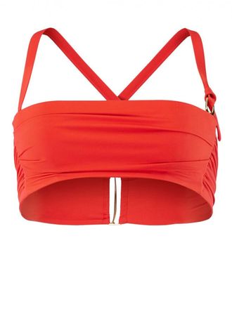 Jacquemus haut de bikini bandeau - Orange
