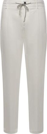Eleventy Homme, Pantalons, Blanc, Taille: W36 Slim-fit Pantalons