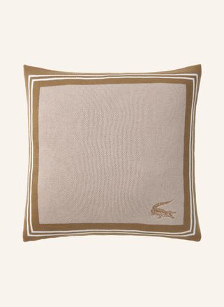 Lacoste Dekokissenh&uuml;lle Lframe beige