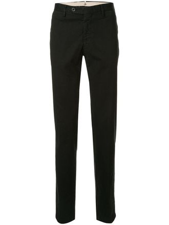 Lardini pantalon droit à taille haute - Noir