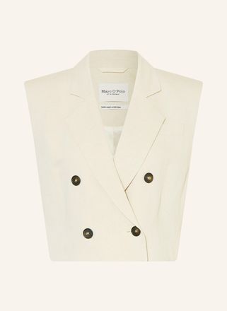 Marc O'Polo Marc Opolo Blazerweste Mit Leinen beige