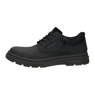 Bugatti Schn&uuml;rstiefeletten aus Leder - - Shoes - Herren - Schwarzk - 45 EU