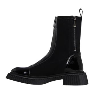 Cesare Gaspari Plateau Chelsea Boots - - Shoes - Damen - Schwarzk - 38 EU