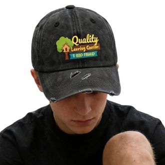 Generic Chapeau de golf - Casque de cyclisme r&eacute;glable - Motif imprim&eacute; lettres - Chapeau respirant pour homme | Pour baseball, golf, travail, gym, course &agrave; pie