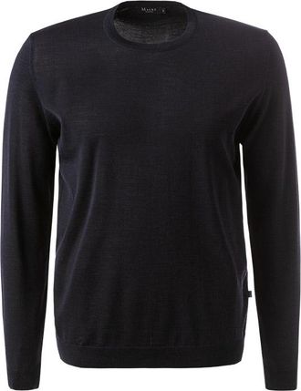Maerz MAERZ Muenchen Herren Pullover blau unifarben