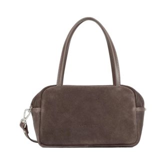 Lancaster Sac &agrave; main Zipp&eacute; M Su&egrave;de IT - Femme - Sacs - Brun - Taille: ONE Size