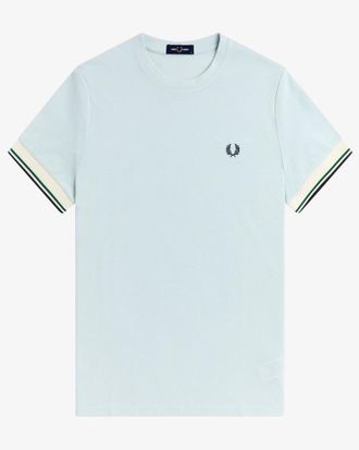 Fred Perry T-Shirt aus einem leichten Baumwoll-Piqu&eacute; in