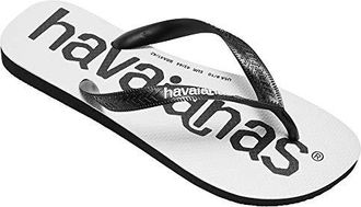 Havaianas Top Logomania, Tongues Mixte, Blanc, 27/28 EU